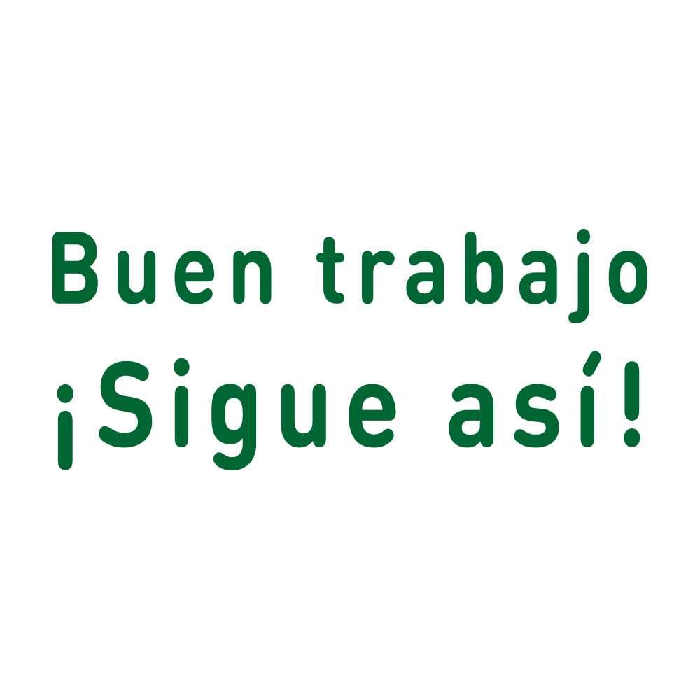 Sello fórmula Trodat Printy 4911 - Buen trabajo ¡Sigue así! | fabrica ...